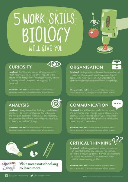 Subject Posters – Success at School